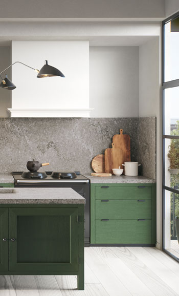 6313 Turbine Grey Mineral Benchtop Surface | Caesarstone Studio