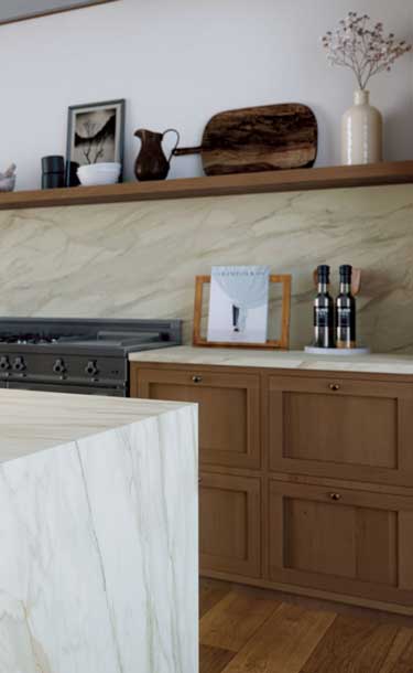 506 Mirabel Porcelain Benchtop Surface | Caesarstone Studio