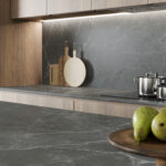 516 Locura Porcelain Benchtop Surface | Caesarstone Studio