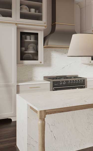 531 Libretta Porcelain Benchtop Surface | Caesarstone Studio