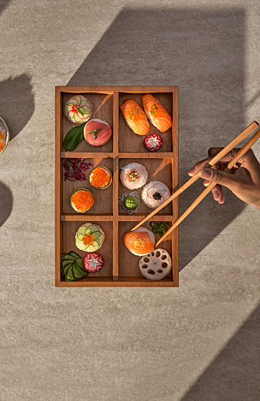 550 Silvax Porcelain Benchtop Surface | Caesarstone Studio