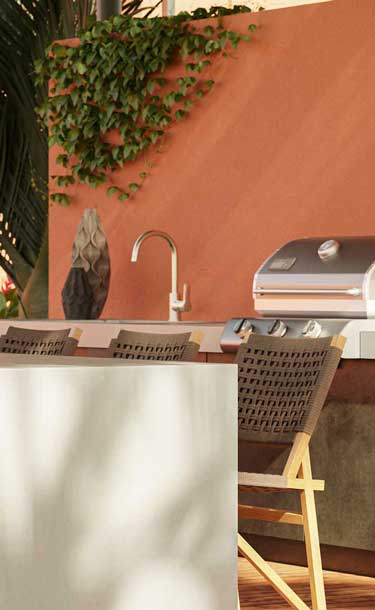 410 Aluminous Porcelain Benchtop Surface | Caesarstone Studio