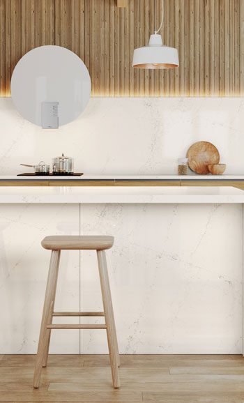 5113 Solenna Mineral Benchtop Surface | Caesarstone Studio
