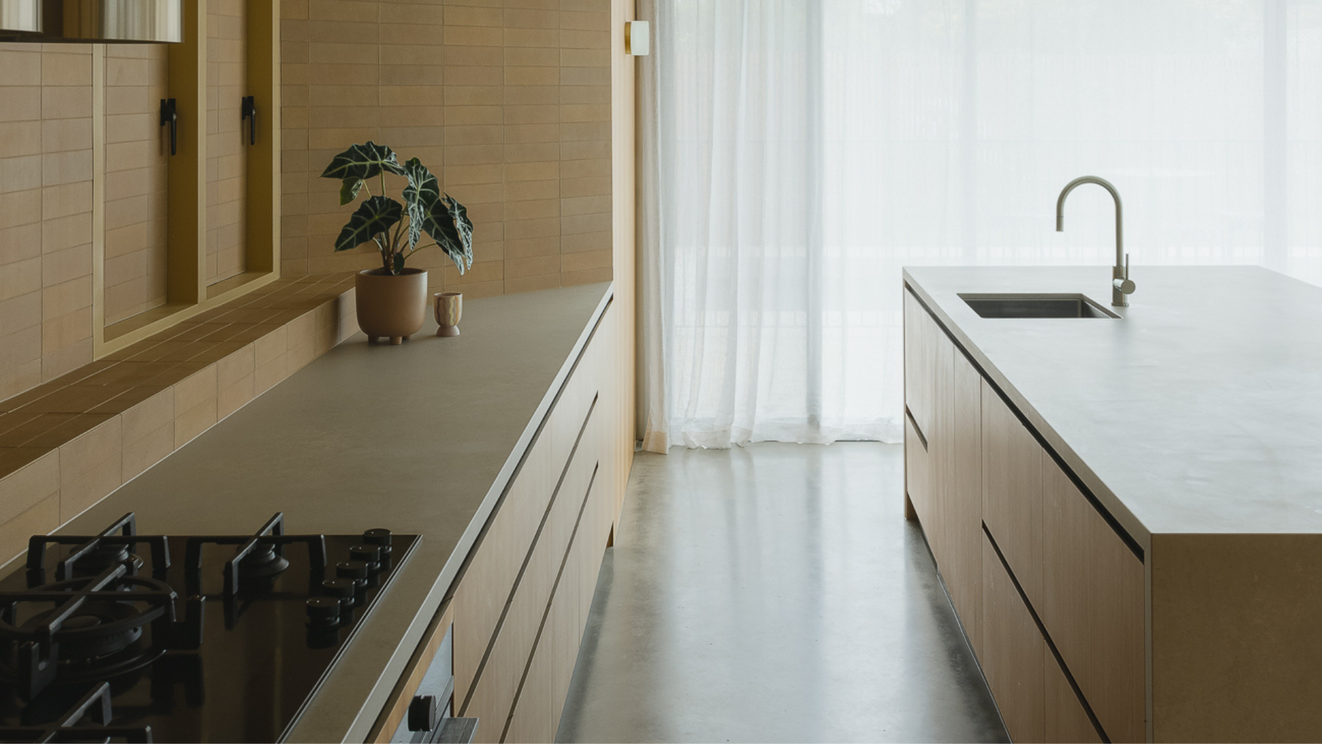 Caesarstone Airy Concrete by Avid Constructions