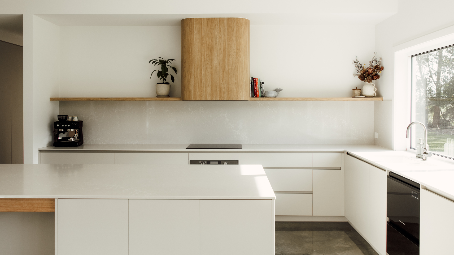 Caesarstone Alpine Mist by 4ft Design