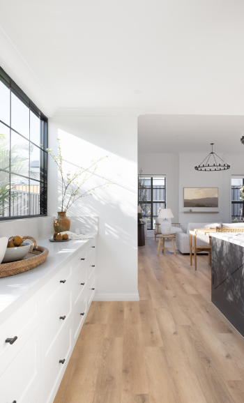 5110 Alpine Mist Mineral Benchtop Surface | Caesarstone Studio