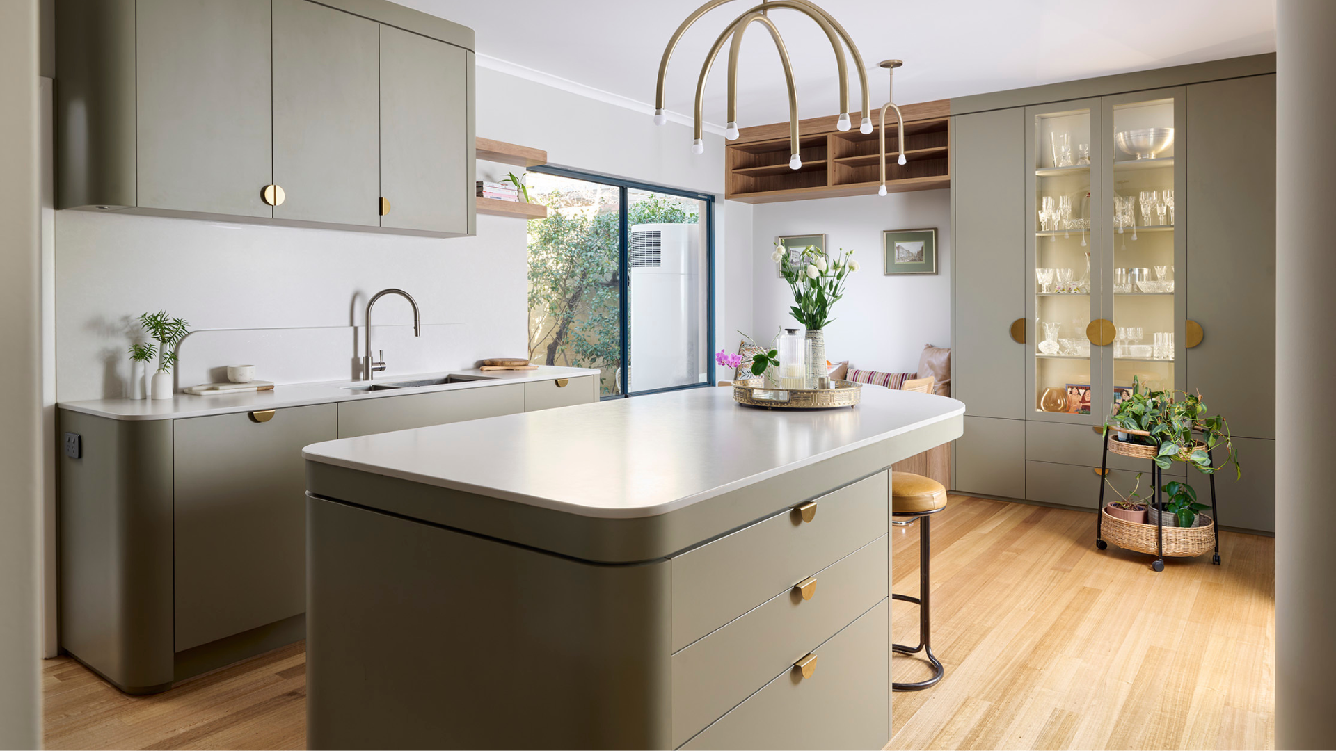 Caesarstone Alpine Mist by Western Cabinets