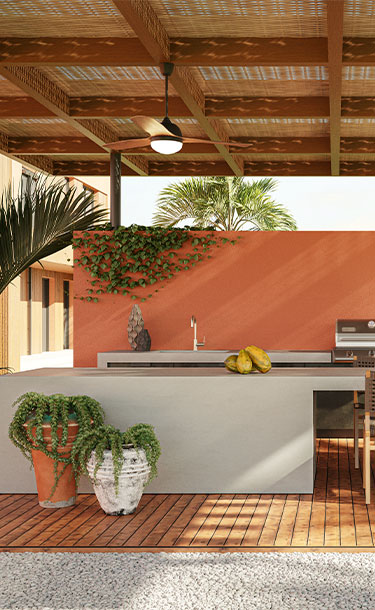 410 Aluminous Porcelain Benchtop Surface | Caesarstone Studio