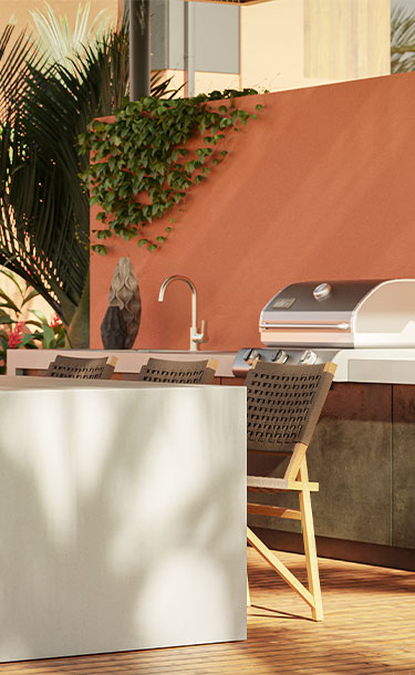 410 Aluminous Porcelain Benchtop Surface | Caesarstone Studio