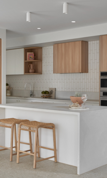 4011 Cloudburst Concrete Mineral Benchtop Surface| Caesarstone Studio