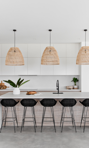4001 Fresh Concrete Mineral Benchtop Surface | Caesarstone Studio