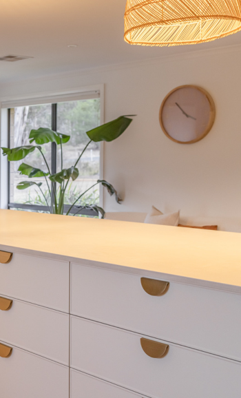 4011 Cloudburst Concrete Mineral Benchtop Surface| Caesarstone Studio