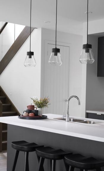 4011 Cloudburst Concrete Mineral Benchtop Surface| Caesarstone Studio