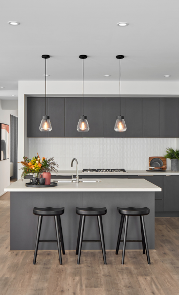 4011 Cloudburst Concrete Mineral Benchtop Surface| Caesarstone Studio