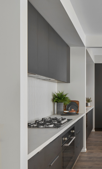 4011 Cloudburst Concrete Mineral Benchtop Surface| Caesarstone Studio