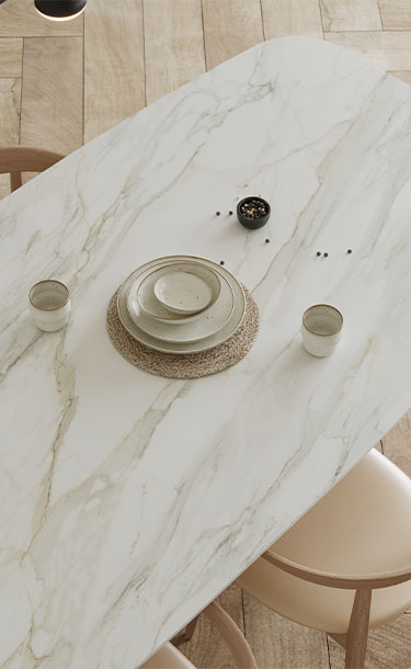 506 Mirabel Porcelain Benchtop Surface | Caesarstone Studio