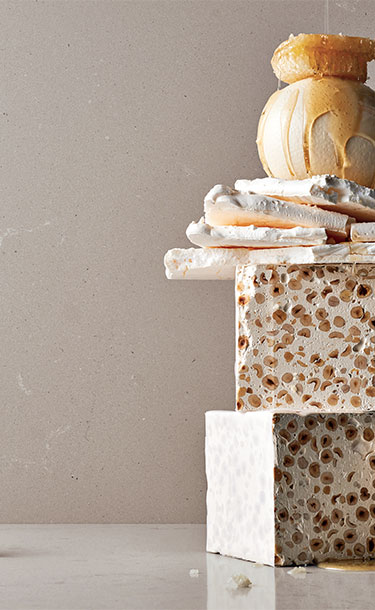 4004 Raw Concrete Mineral Benchtop Surface | Caesarstone Studio