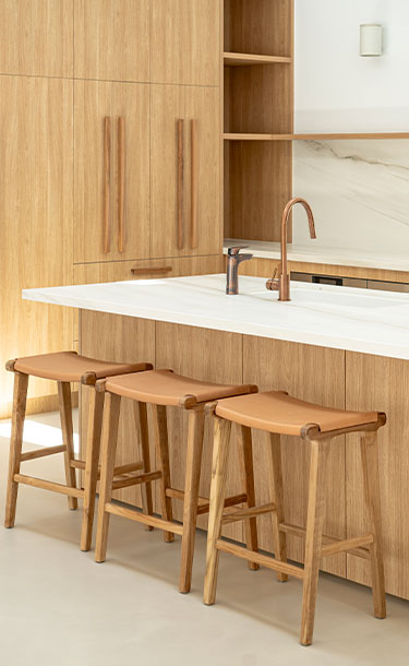 502 Sleet Porcelain Benchtop Surface | Caesarstone Studio