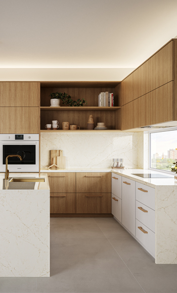 5144 Rossa Nova Mineral Benchtop Surface | Caesarstone Studio