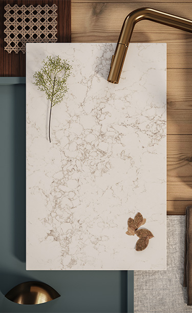 Celestial Sky Mineral Benchtop Surface | Caesarstone Studio