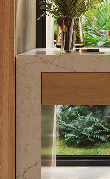 5144 Rossa Nova Mineral Benchtop Surface | Caesarstone Studio