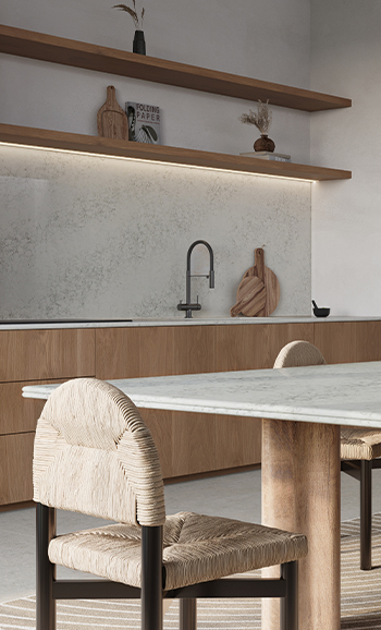 5103 Lightcrest Mineral Benchtop Surface | Caesarstone Studio